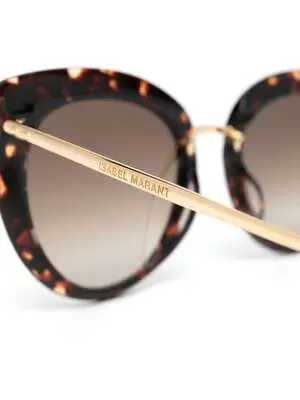 Isabel Marant Cat Eye Sunglasses - Brown