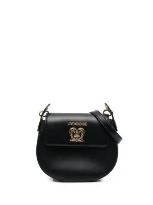 Moschino Logo-plaque Tote Bag - Black