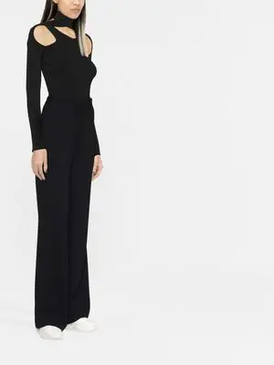 Stella McCartney Bootcut Tailored Trousers - Black