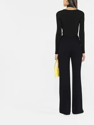 Stella McCartney Bootcut Tailored Trousers - Black