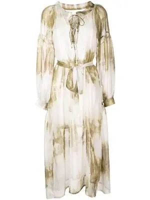 BAMBAH Tie-dye Midi Dress