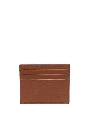 Valentino Garavani Logo-debossed Cardholder - Brown