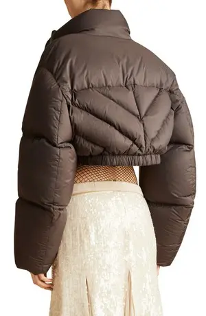 Khaite The Farine Crop Down Puffer Jacket