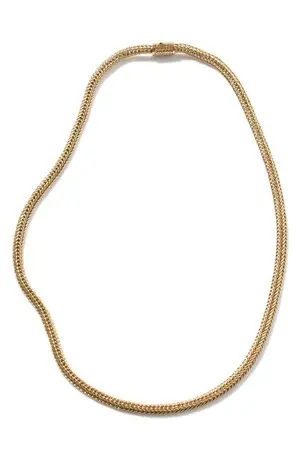 John Hardy Kami Chain Necklace - Gold