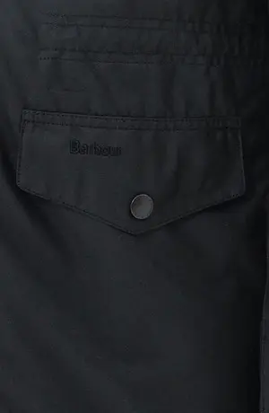 Barbour Weatherproof Waxed Cotton Jacket - Black/classic