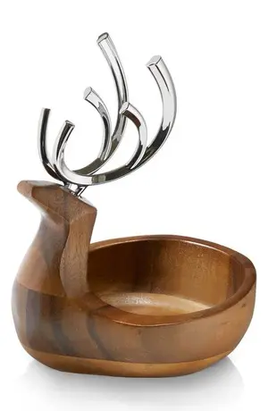 NAMBE Reindeer Candy Dish - Brown