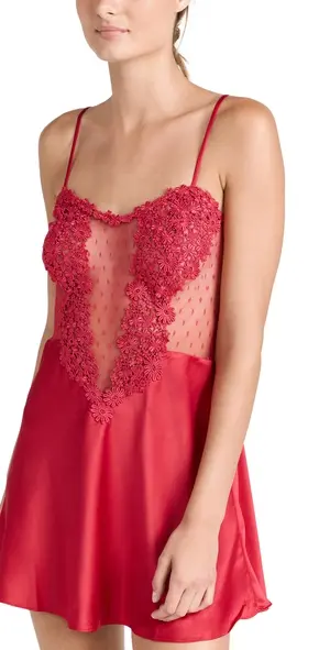 Flora Nikrooz Showstopper Chemise Apple