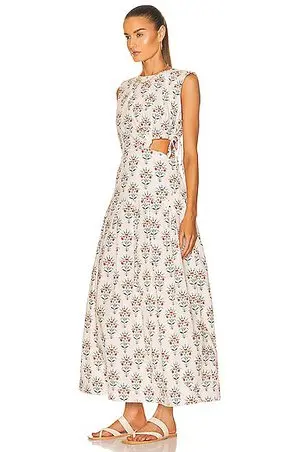 Agua Bendita Otono Dress In White