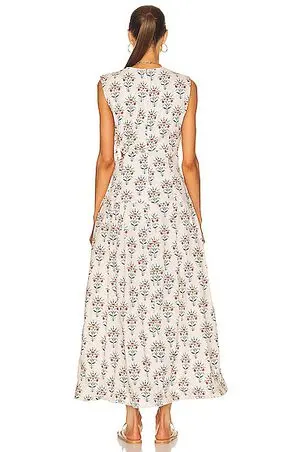 Agua Bendita Otono Dress In White