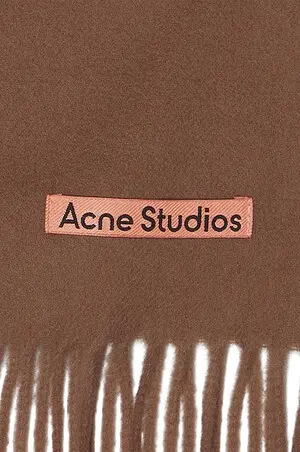 Acne Studios Canada Scarf - Caramel Brown