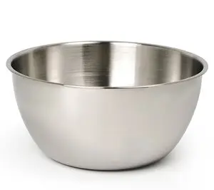 RSVP 6 Qt. Stainless Steel Mixing Bowl - Silver