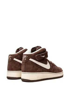 Nike Air Force 1 Mid '07 Qs Sneakers - Brown