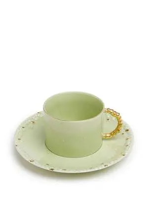 L'Objet Haas Mojave Teacup Set - Green