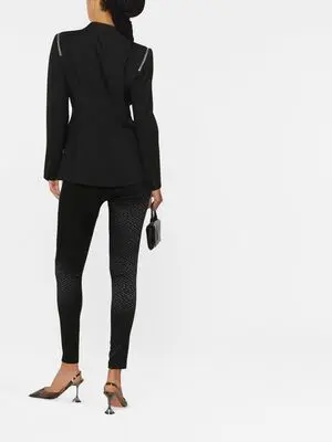 Versace La Greca Low-rise Leggings