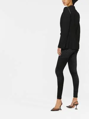 Versace La Greca Low-rise Leggings