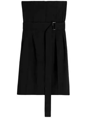 Victoria Beckham Strapless Midi Dress