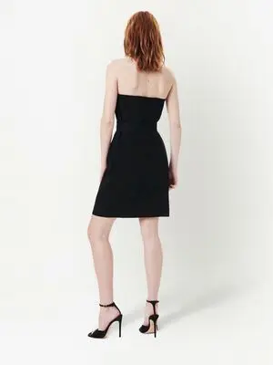 Victoria Beckham Strapless Midi Dress