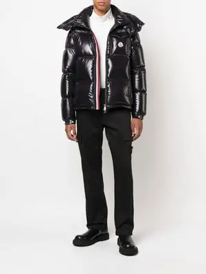 Moncler Montbeliard Down Jacket - Black