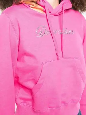 DOUBLET Rhinestone-logo Hoodie