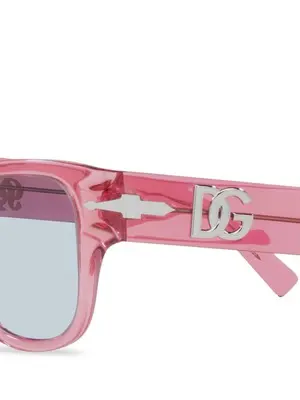 Persol X D&g Po3294s Square-frame Sunglasses - Pink
