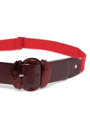※最終値下げ【新品未使用】TOGA Double buckle concho Toga Double-Buckle Concho Belt In Red - 50% Off | Editorialist