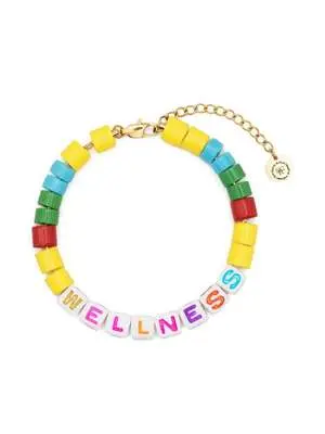 Sporty & Rich Wellness Beaded Bracelet Multicolor