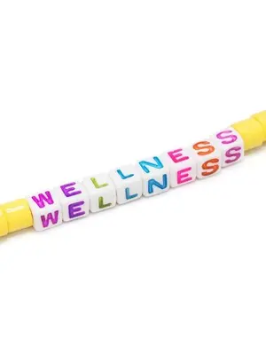 SPORTY & RICH Wellness Beaded Necklace
