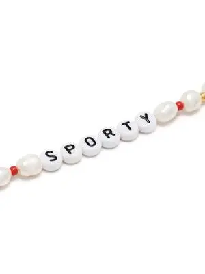 SPORTY & RICH Bead Bracelet