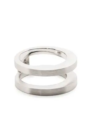 Tom Wood Cut-out Sterling Ring - Silver
