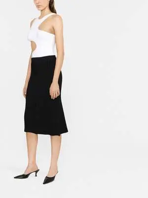 Stella McCartney Rib-knit Midi Skirt