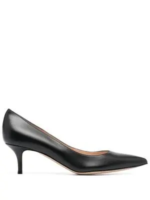 GIANVITO ROSSI 55mm Pointed-toe Pumps - Black