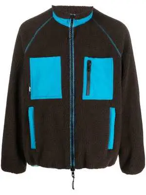 MSGM Logo-patch Fleece Jacket