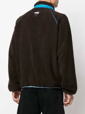 MSGM Logo-patch Fleece Jacket