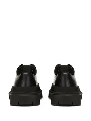 Dolce & Gabbana Logo-plaque Detail Derby Shoes