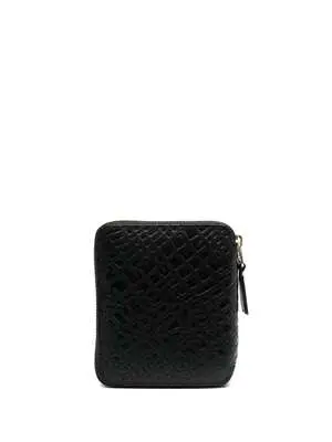 Comme Des Garçons Zip Around Textured Wallet