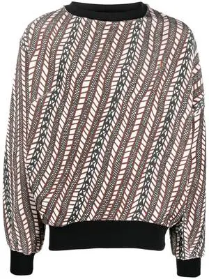 VIVIENNE WESTWOOD Druken Organic Cotton Sweatshirt