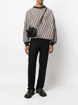 VIVIENNE WESTWOOD Druken Organic Cotton Sweatshirt