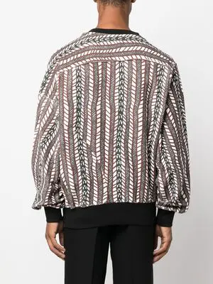 VIVIENNE WESTWOOD Druken Organic Cotton Sweatshirt