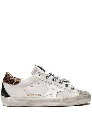 GOLDEN GOOSE Super-star Suede Sneakers - White