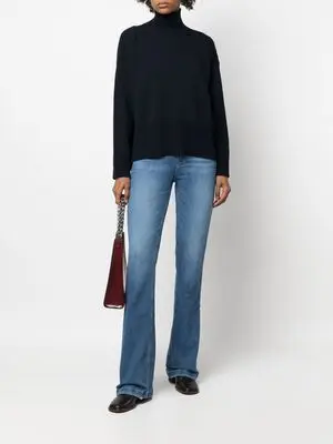 Paige Mid-rise Flared Jeans
