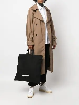 JIL SANDER Logo-print Tote Bag