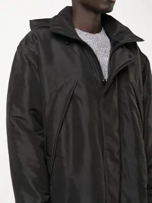 Our Legacy Hooded Concealed-fastening Parka Coat