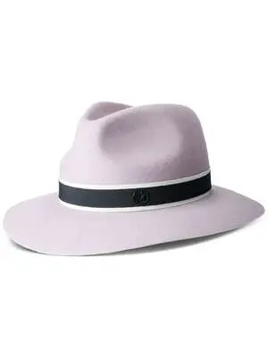 MAISON MICHEL Rico Fedora Hat - Neutrals