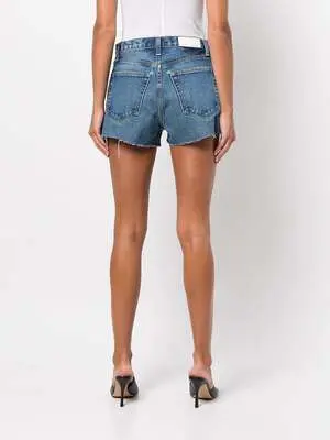 RE/DONE 70s High-rise Denim Shorts