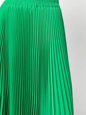 STYLAND Elaticated-wait Pleated Long Kirt