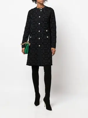 FERRAGAMO Fitted Single-breasted Coat