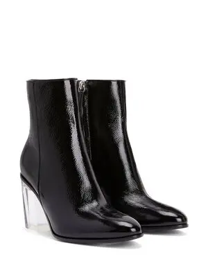 GIUSEPPE ZANOTTI 80mm Enriette Plexy Ankle Boots