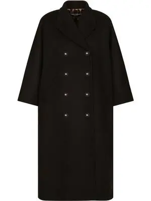 Dolce & Gabbana Double-breasted Baize Coat