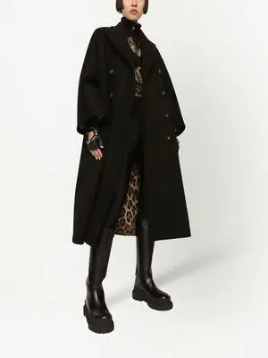 Dolce & Gabbana Double-breasted Baize Coat