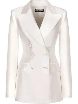 Dolce & Gabbana Double-breasted Blazer - White